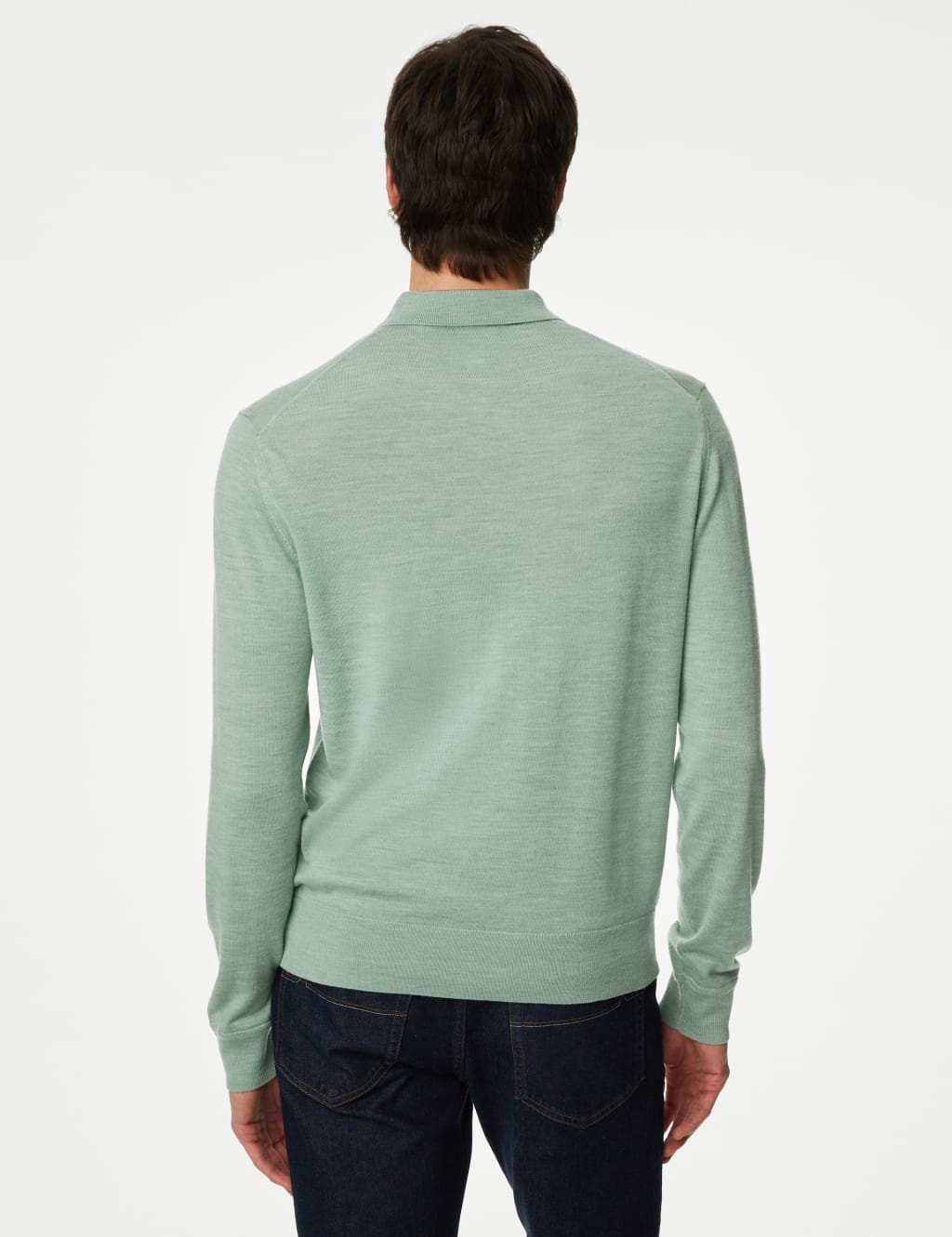 Men’s Merino Wool Polo Shirts | M&S