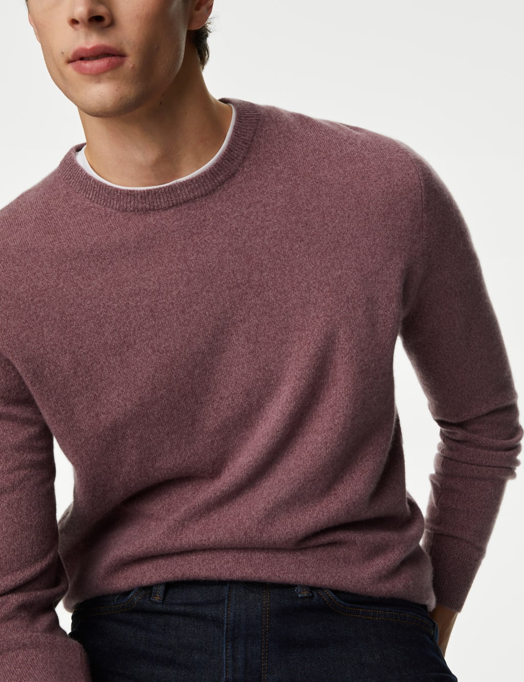 Men’s Cashmere Jumpers | M&S