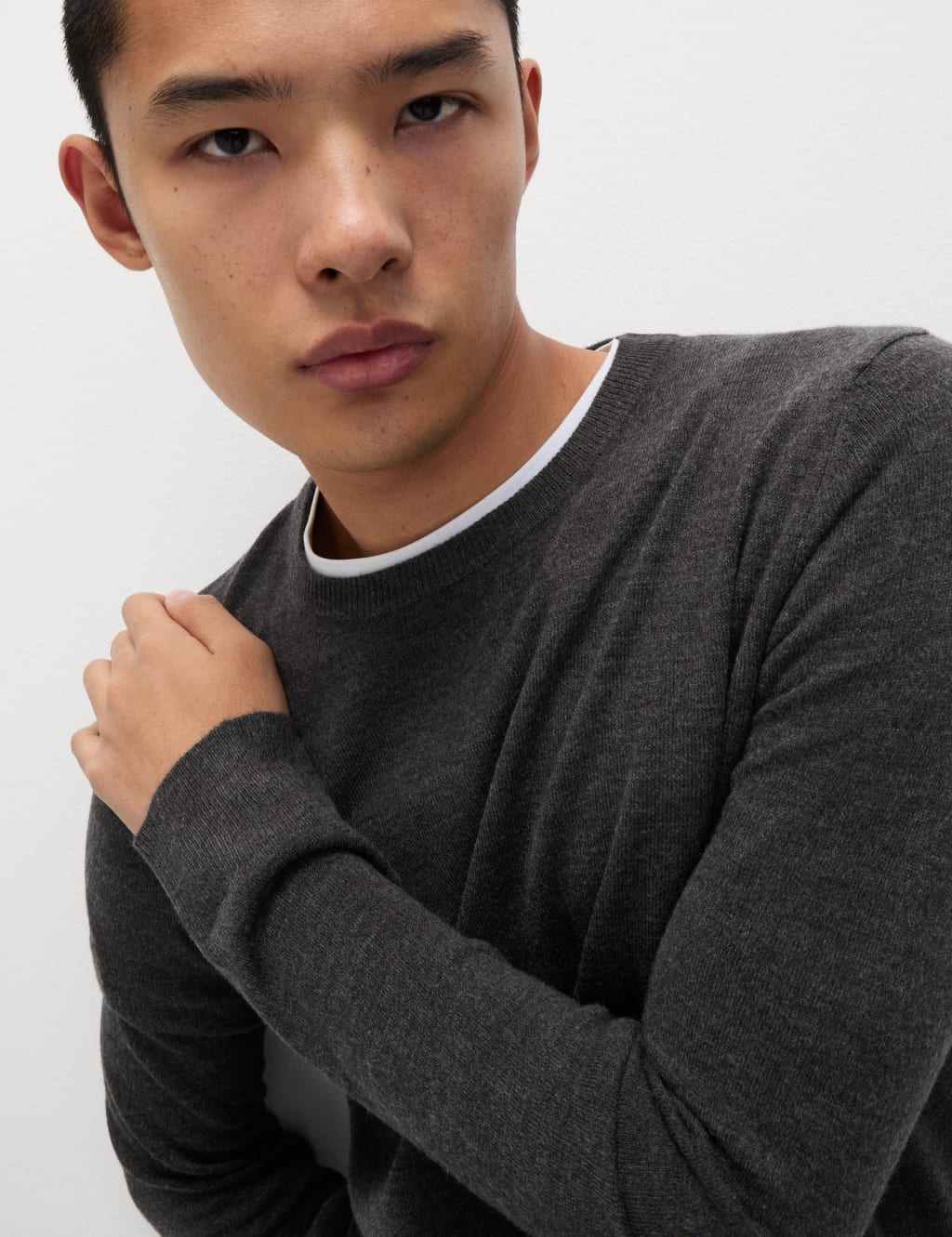 Men's Crew-Neck Jumpers | M&S