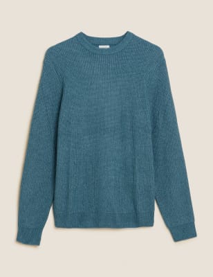 Men's Blue Jumpers | M&S