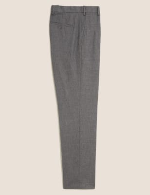 Regular Fit Crease Resistant Trousers