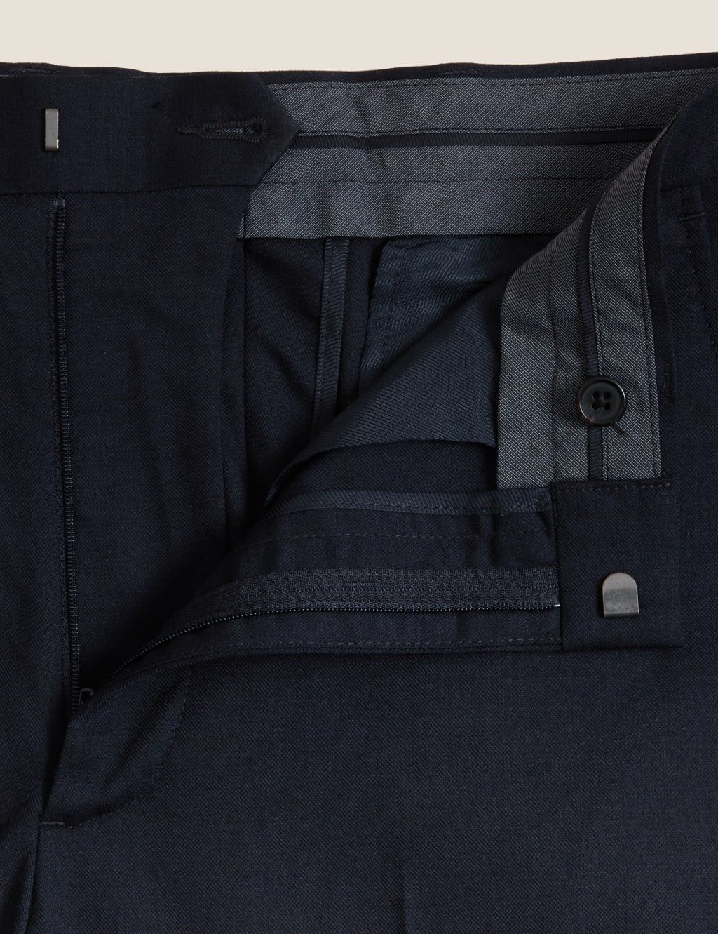 Men’s Regular-Fit Smart Trousers | M&S