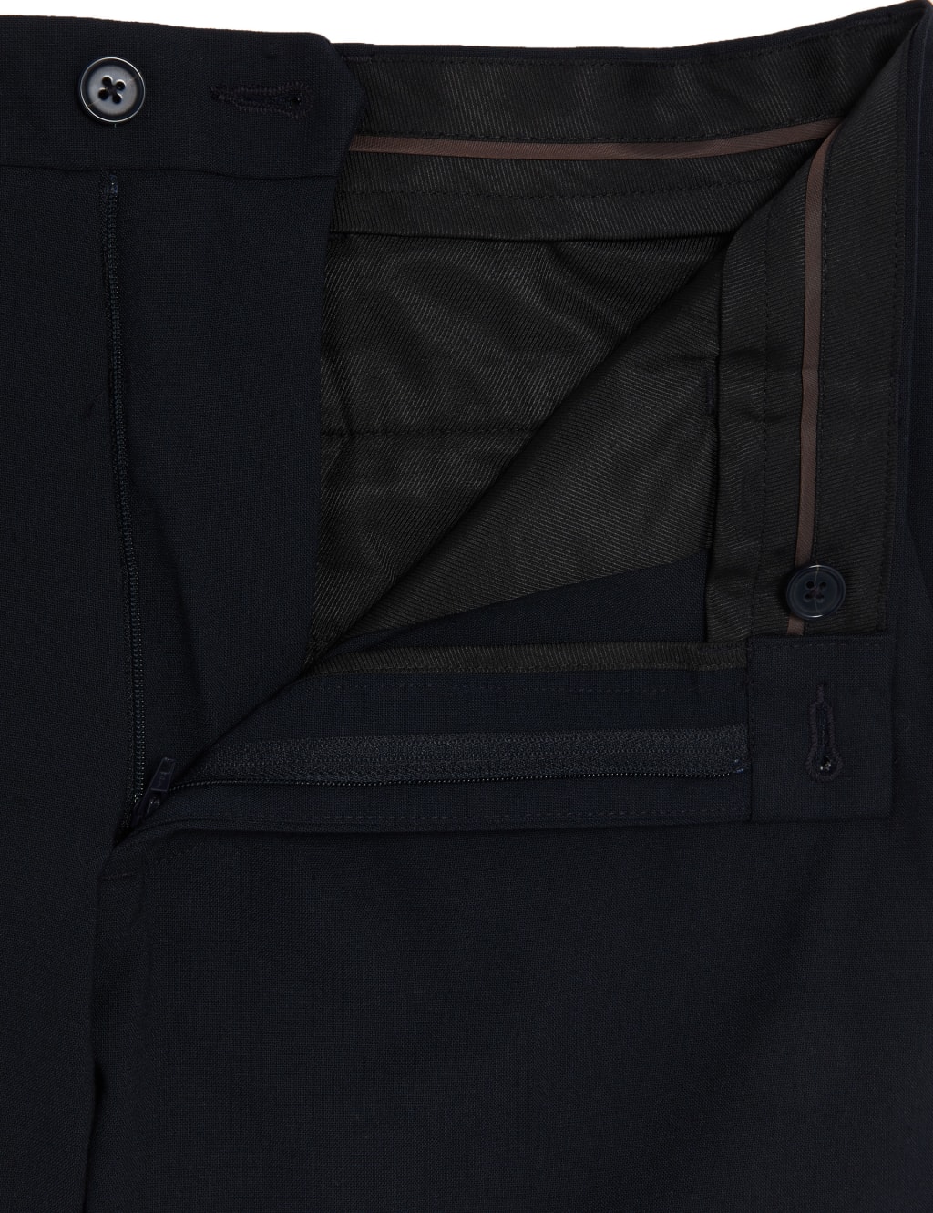 Men’s Smart Navy Trousers | M&S