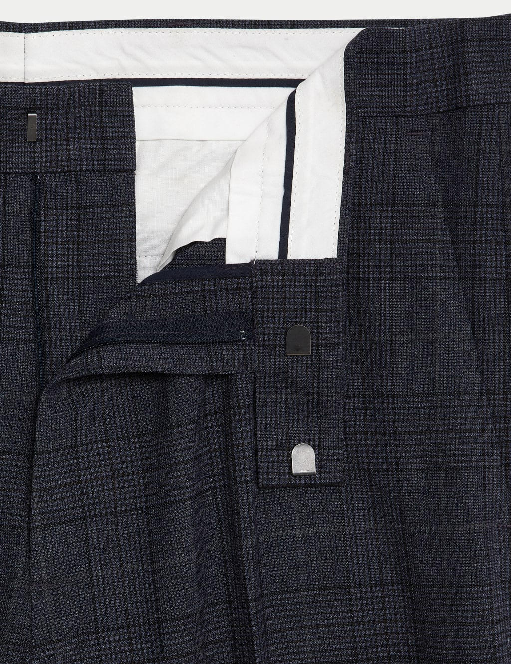 Men's Checked Trousers | M&S