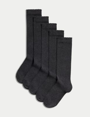 Girls’ Grey Socks & Tights | M&S