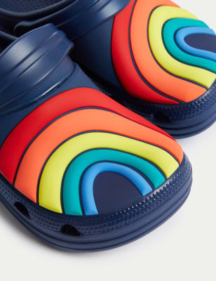 Kids' Rainbow Clogs (4 Small - 2 Large) | M&S CA