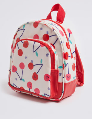 Kids' All Over Cherry Print Backpack | M&S