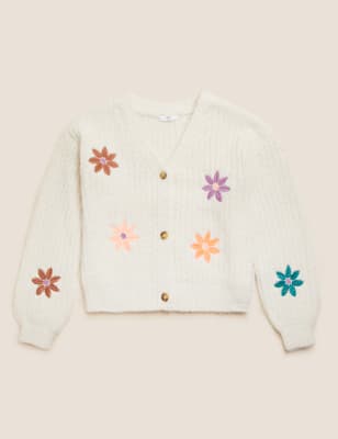 Embroidered Cardigan
