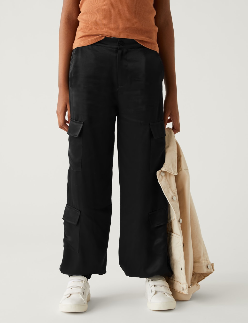 Girls’ Black Trousers | M&S
