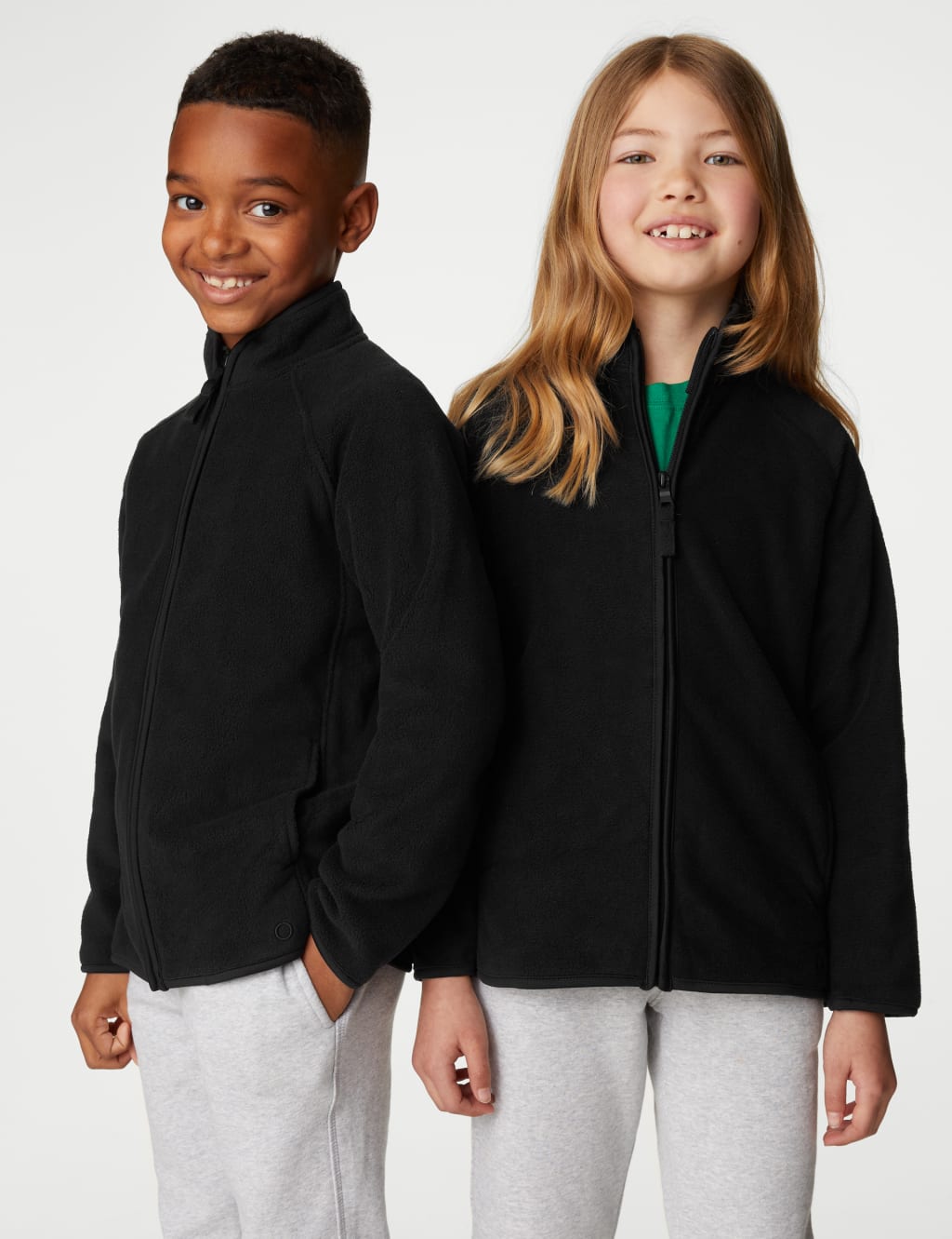 Girls’ Black Coats | M&S