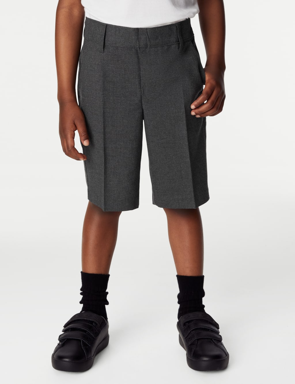 Grey School Shorts | M&S