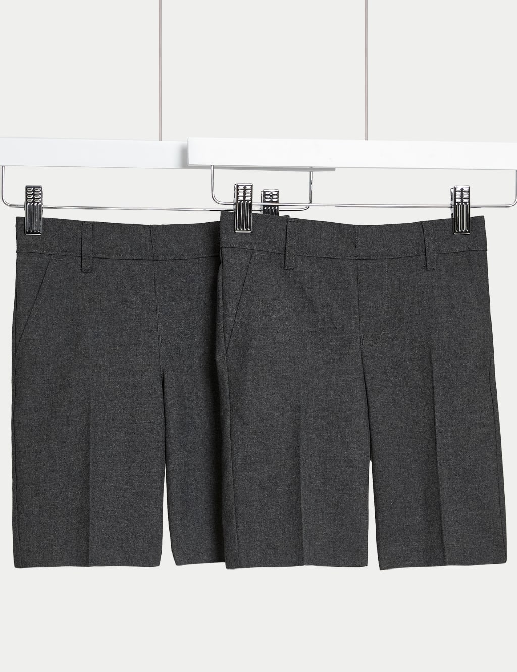 Grey School Shorts | M&S