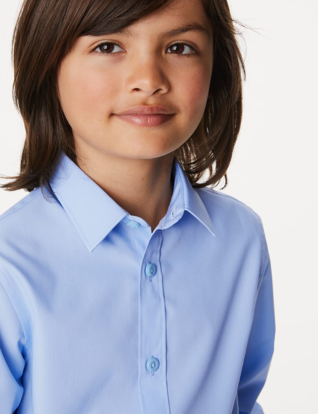 Blue School Shirts | M&S