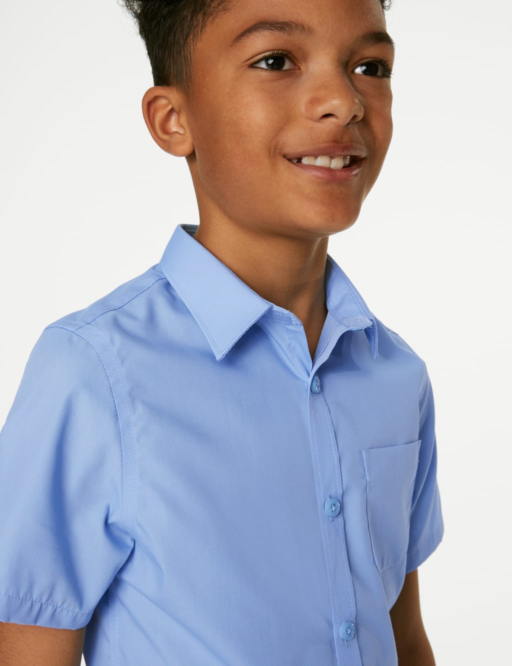 Blue School Shirts | M&S