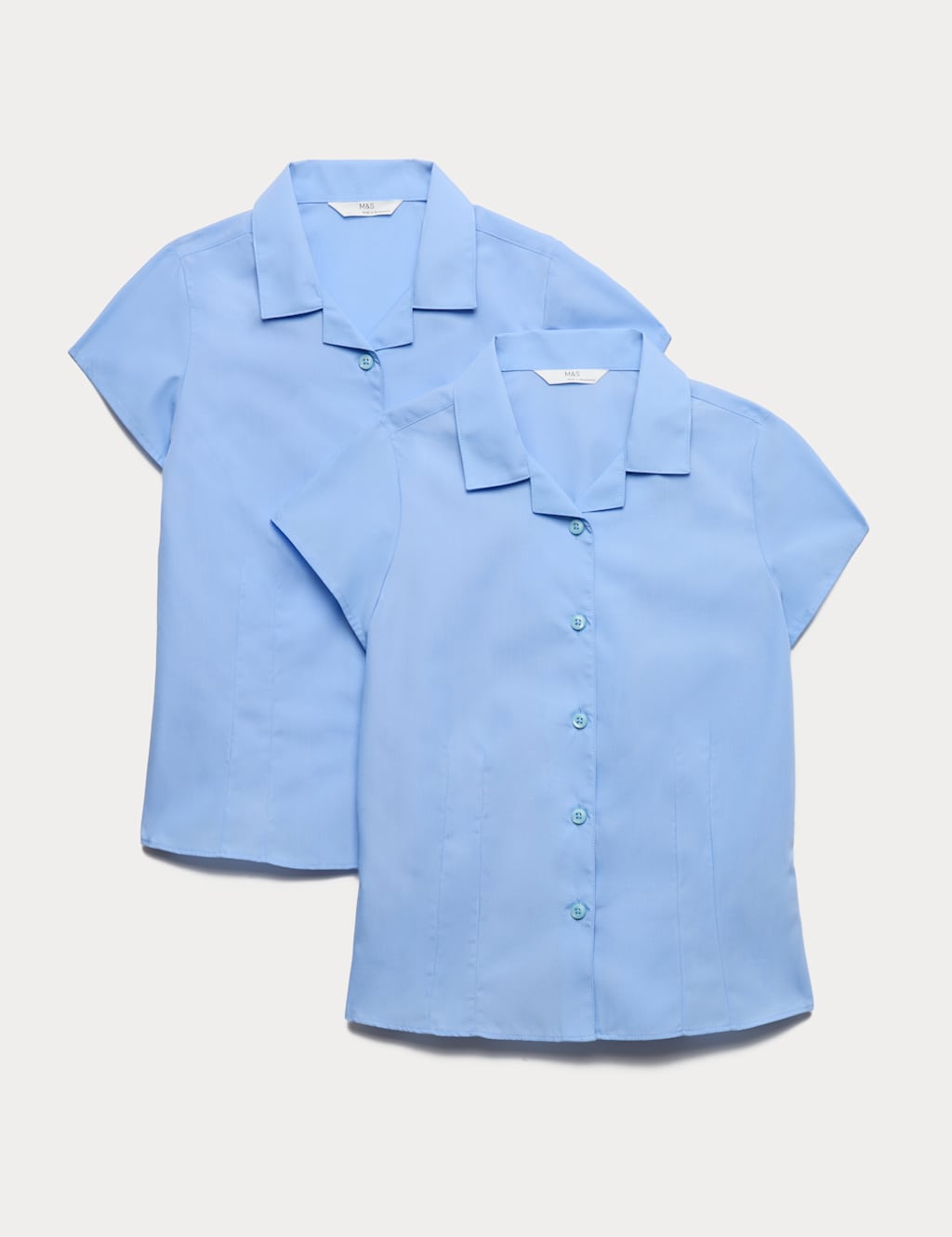 Blue School Shirts | M&S