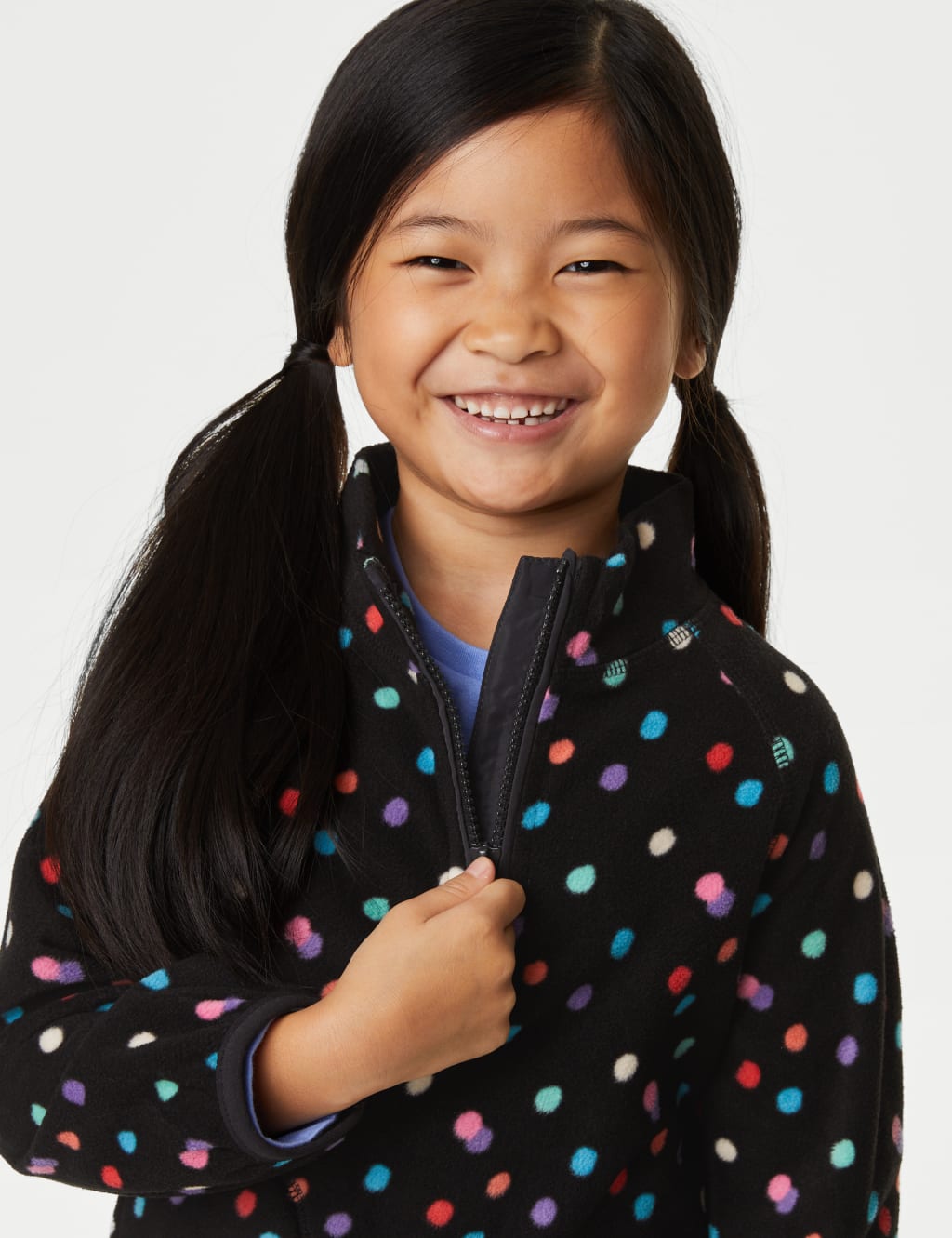 Girls’ Fleece Coats & Jackets | M&S