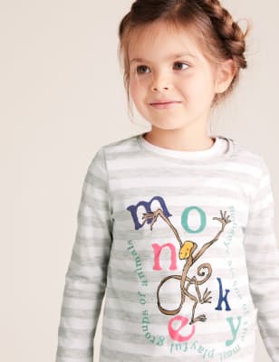 Roald Dahl™ & NHM™ Monkey Top (2-7 Yrs)