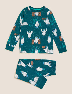 Pure Cotton Yeti Pyjamas