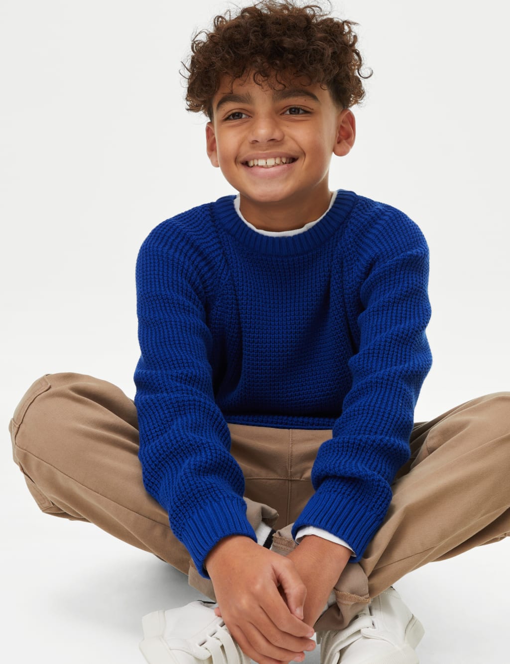 Boys' Blue Jumpers | M&S