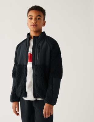Borg Zip Up Jacket