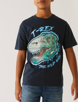 Pure Cotton Dinosaur T-Shirt