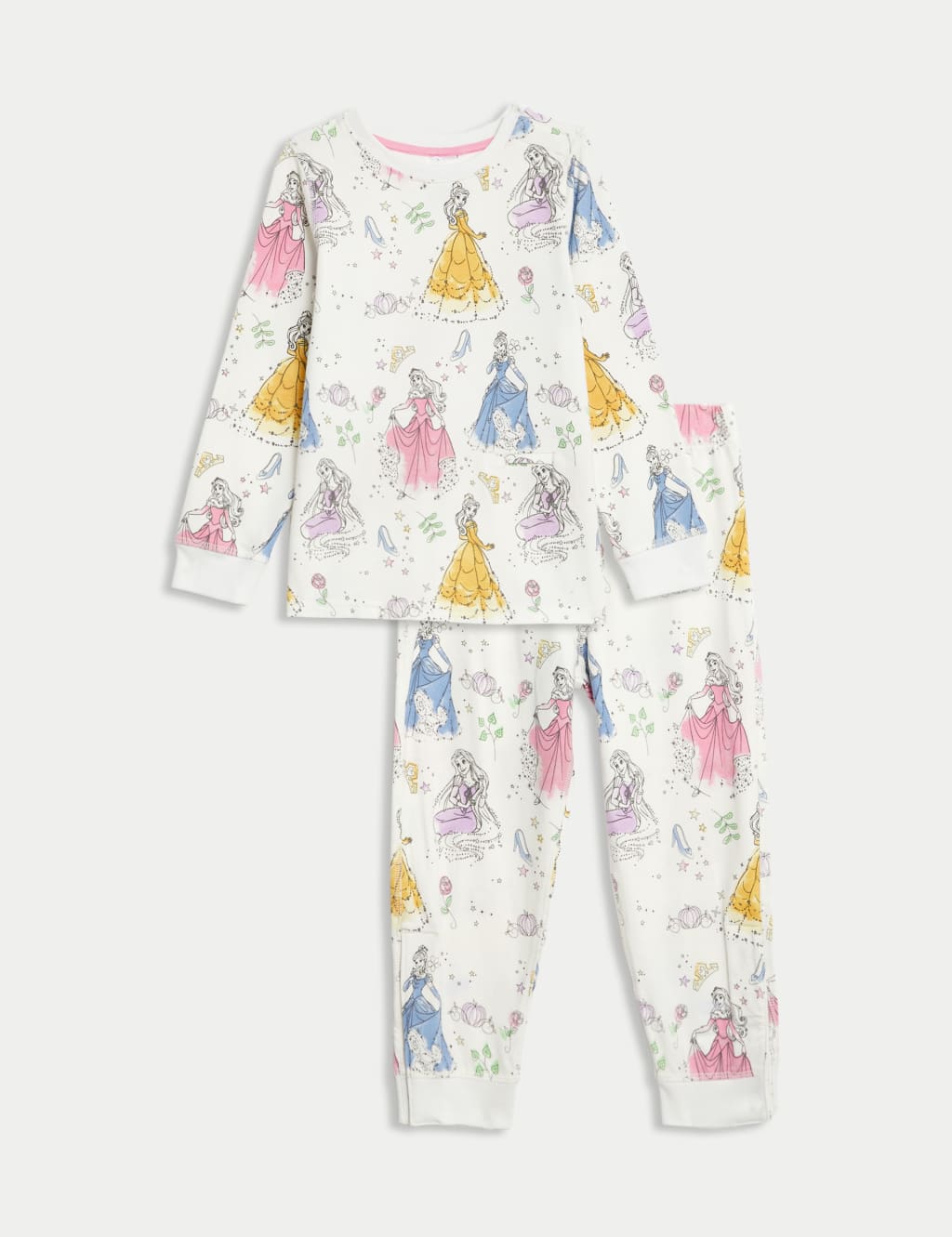 Girls’ Long-sleeved Pyjamas | M&S
