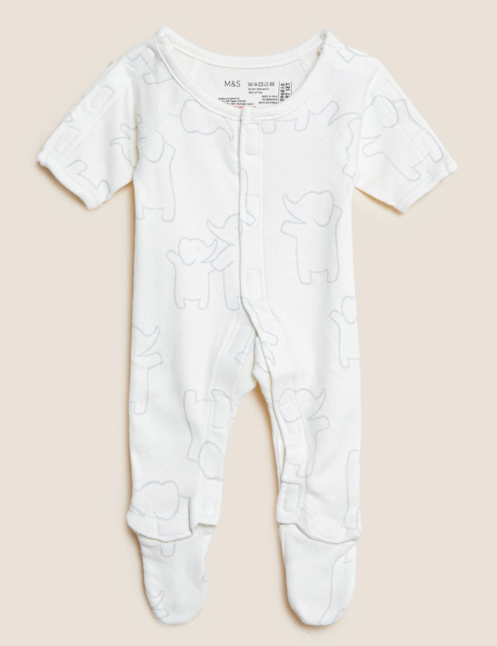 Babies’ White Sleepsuits | M&S