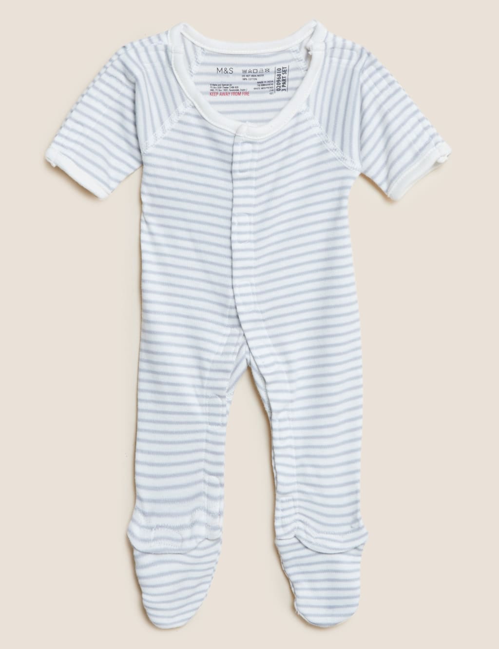 Babies’ White Sleepsuits | M&S