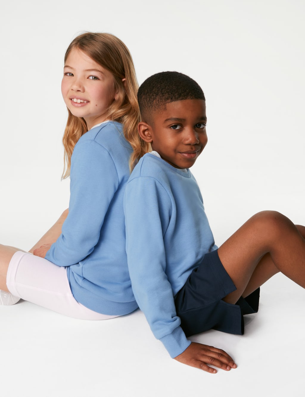 Shop Blue School Jumpers at M&S