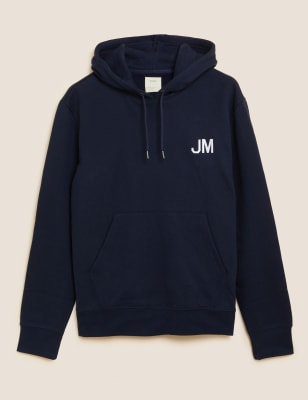 Personalised Pure Cotton Hoodie | M&S Collection | M&S
