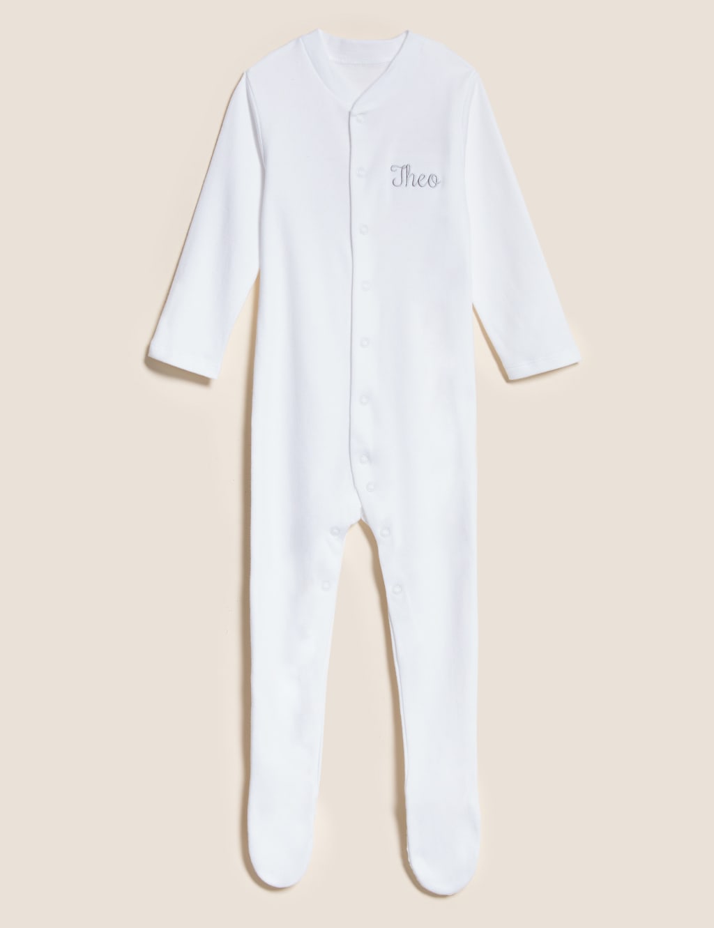 Babies’ White Sleepsuits | M&S