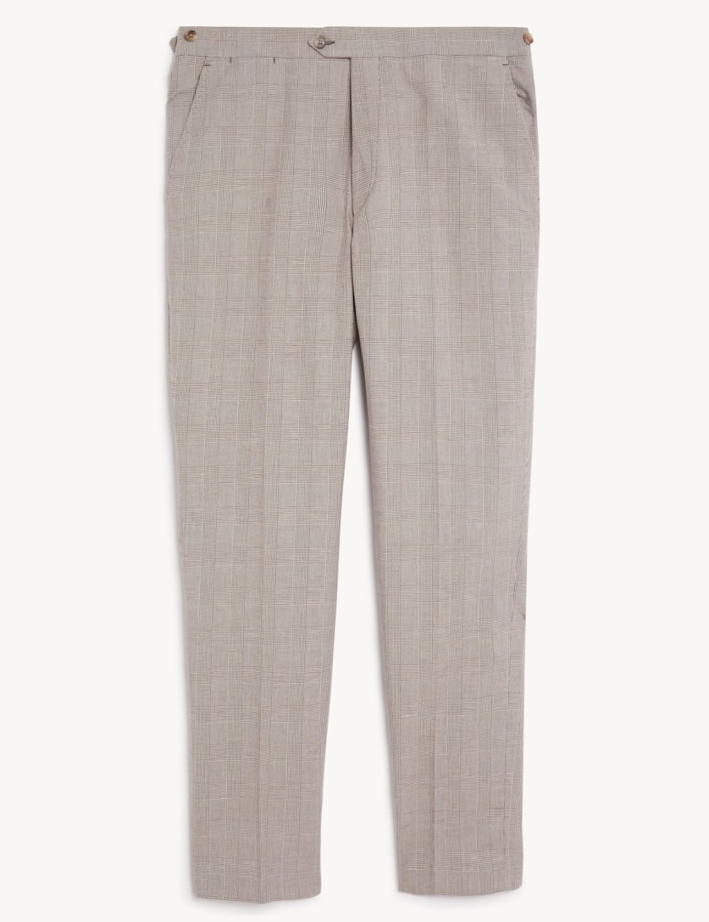 Men's Checked Trousers | M&S