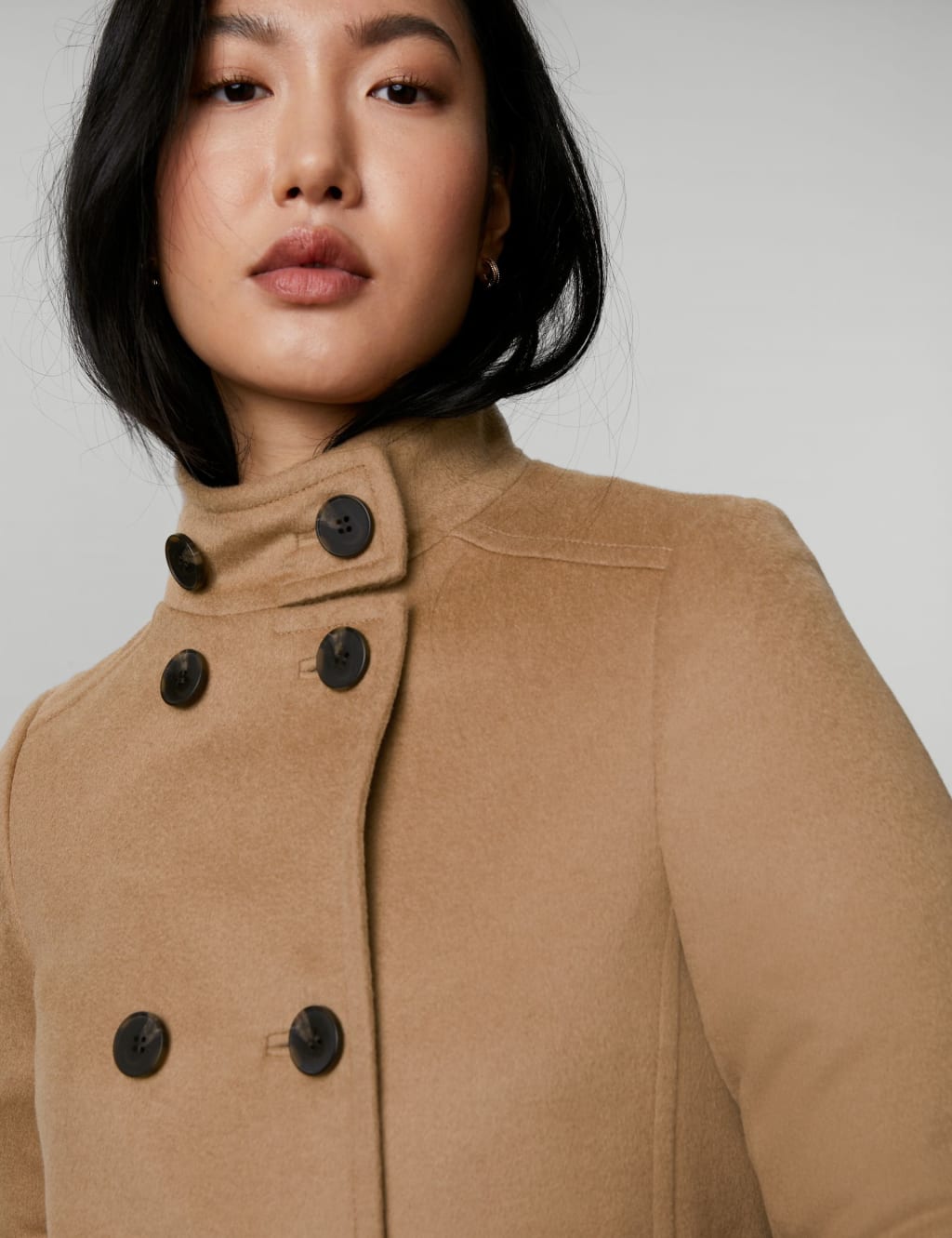 Women’s Funnel Neck Coats & Jackets | M&S