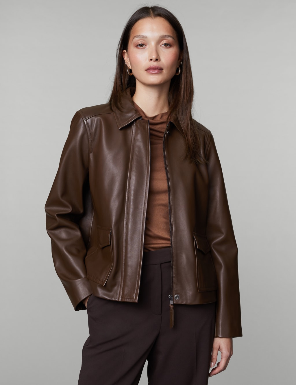 Women’s Leather Jackets | M&S