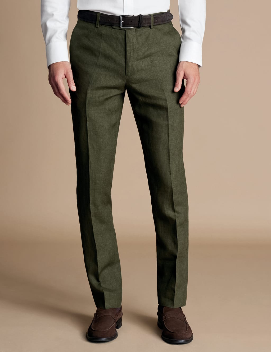 Men's Linen Trousers | M&S