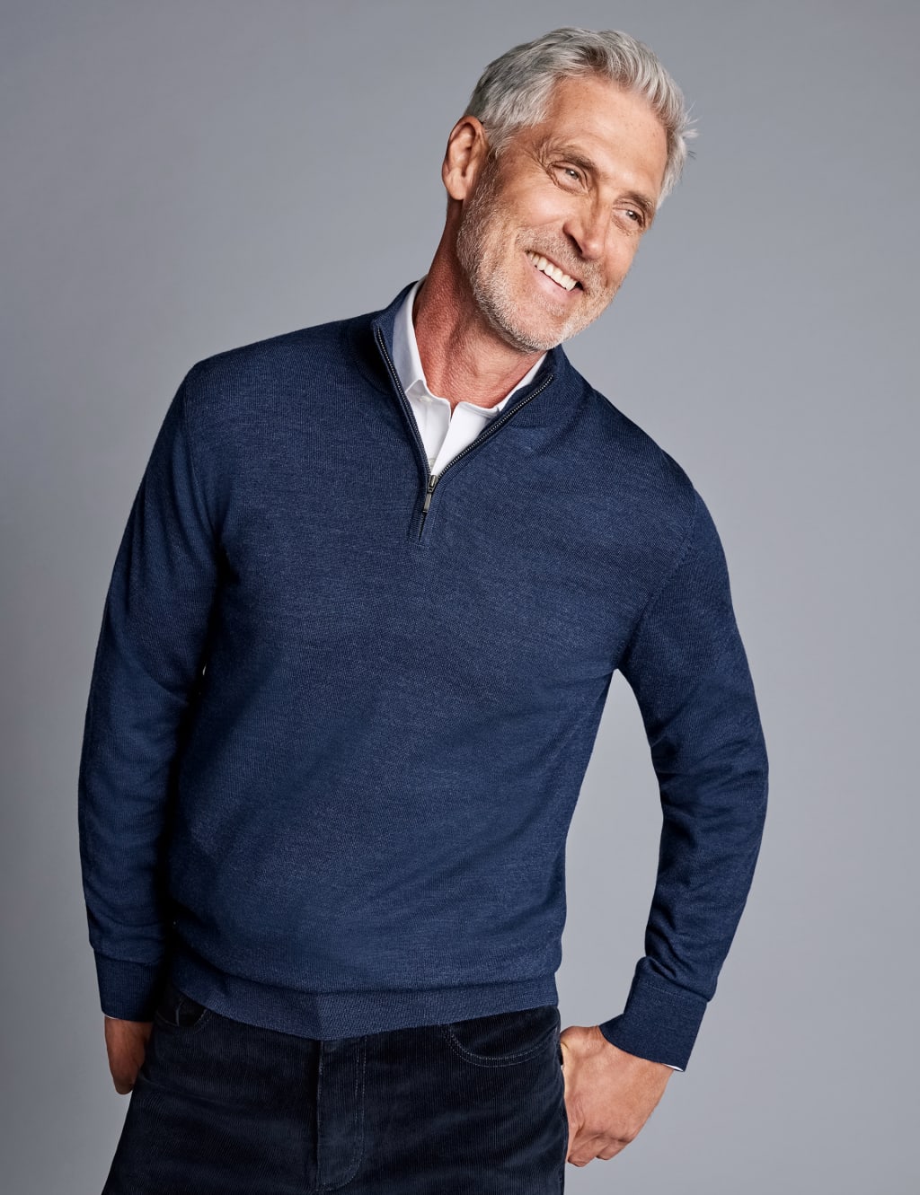 Men's Half-Zip Jumpers | M&S