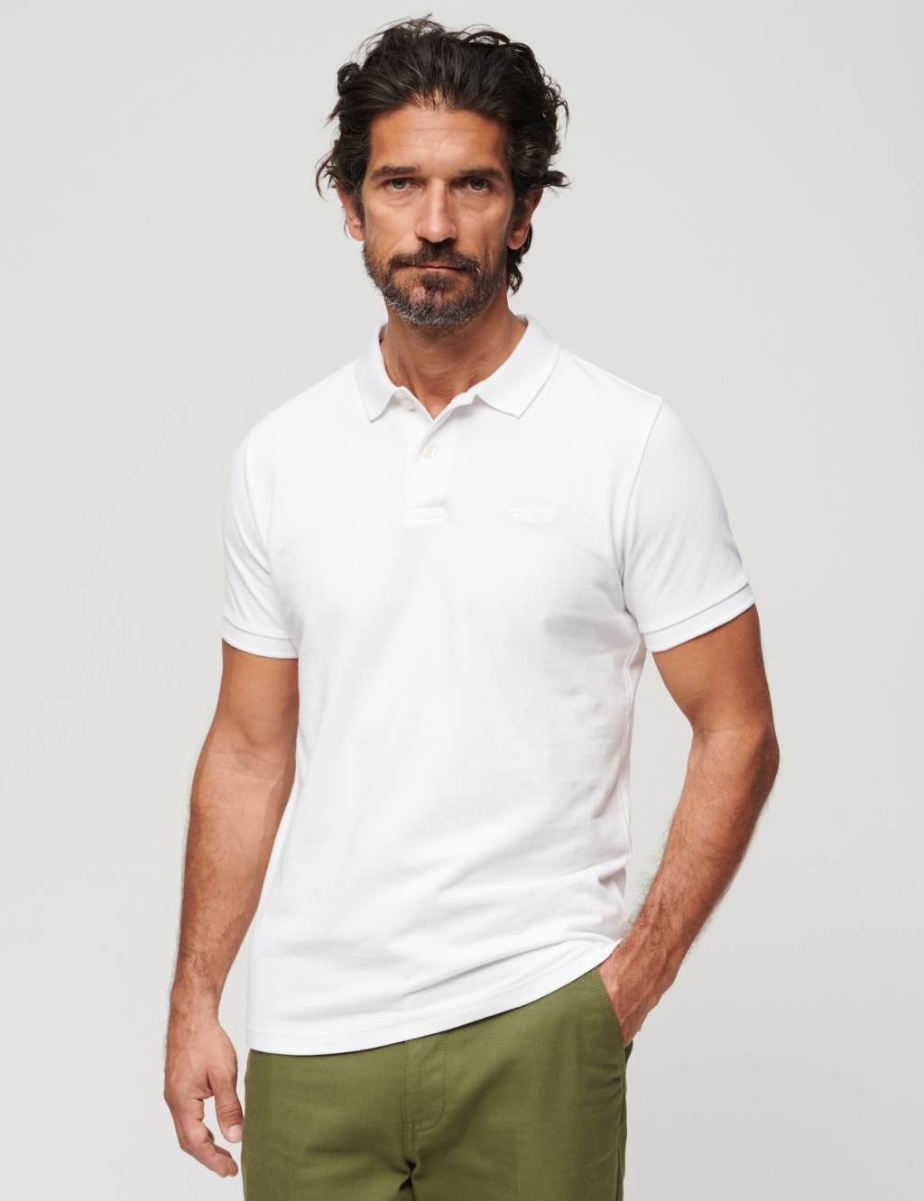 Men’s Relaxed-Fit Polo Shirts | M&S
