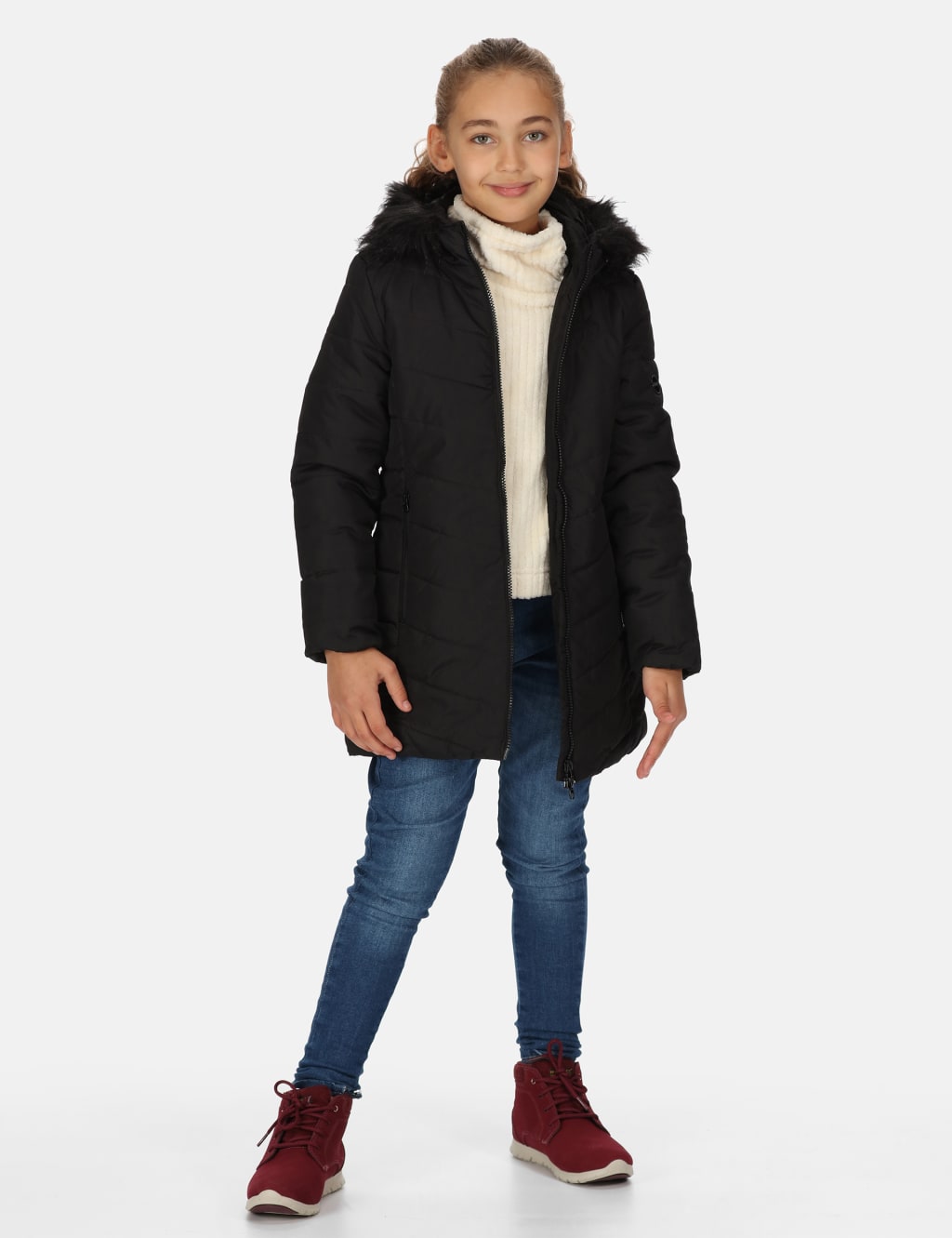 Girls’ Black Coats | M&S