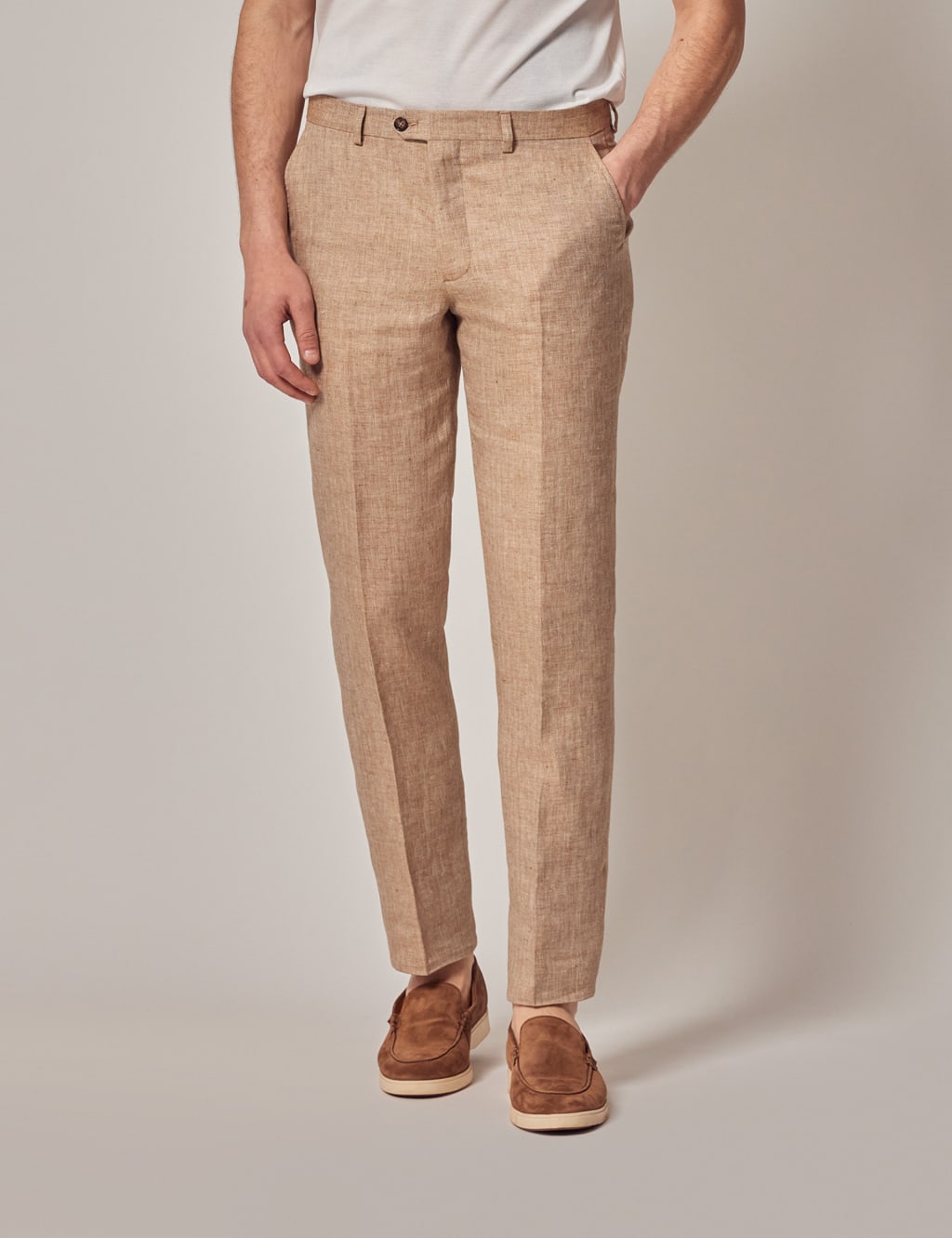 Men's Linen Trousers | M&S