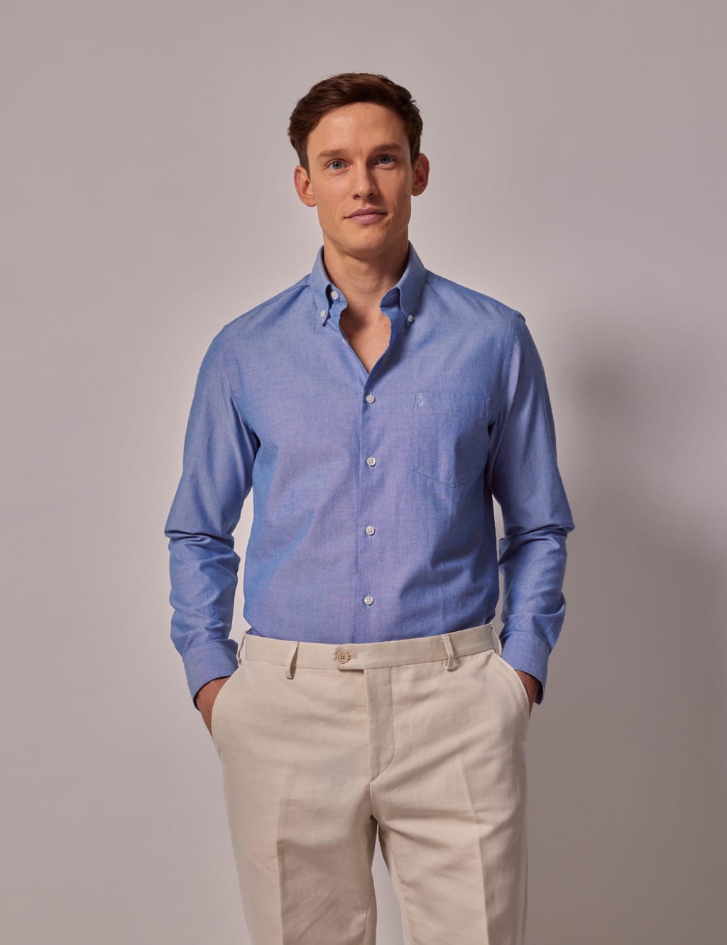 Men’s Button-Down Collar Shirts | M&S