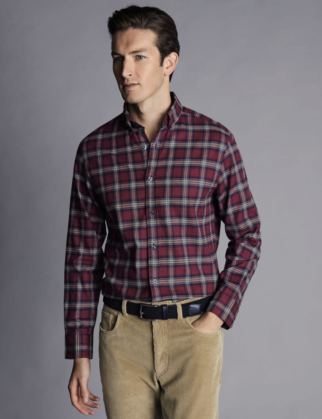 Shop Men's Checked Shirts at M&S