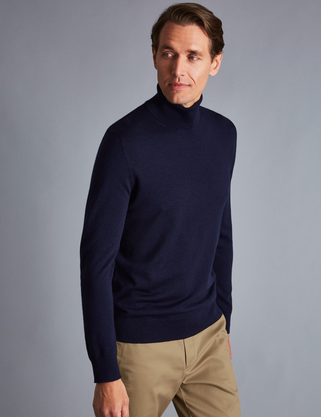 Men’s Roll-Neck Knitwear | M&S