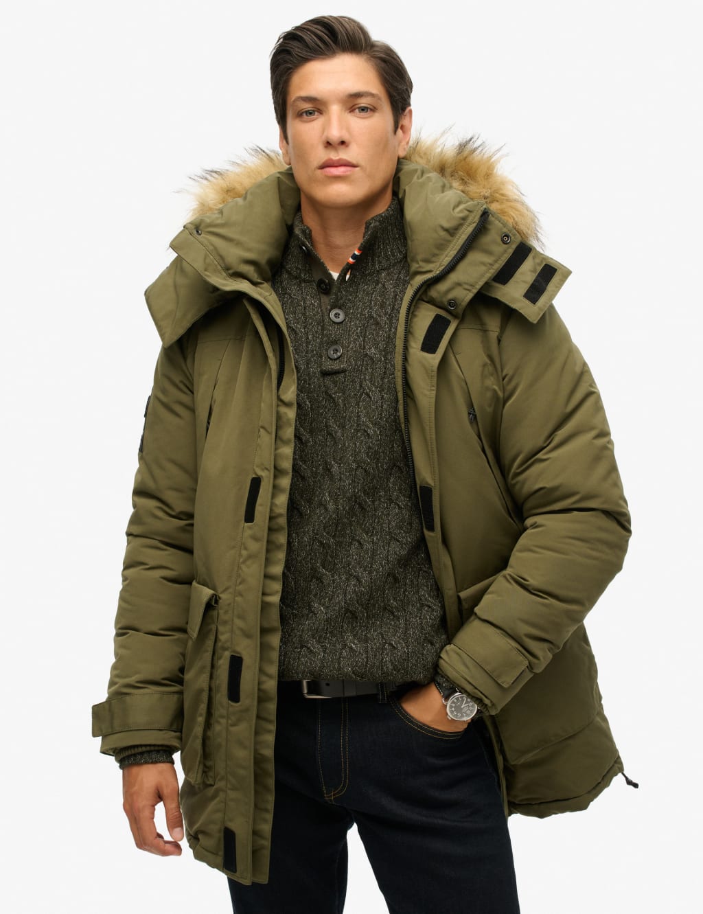 Men's Parka Coats & Jackets | M&S