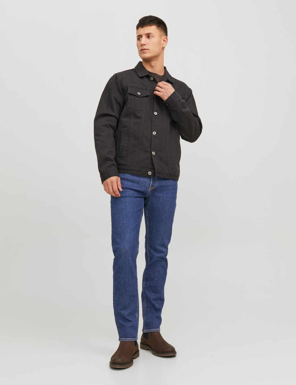 Men's Tapered Fit Jeans | M&S