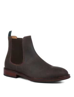 Leather Pull-on Chelsea Boots | Jones Bootmaker | M&S