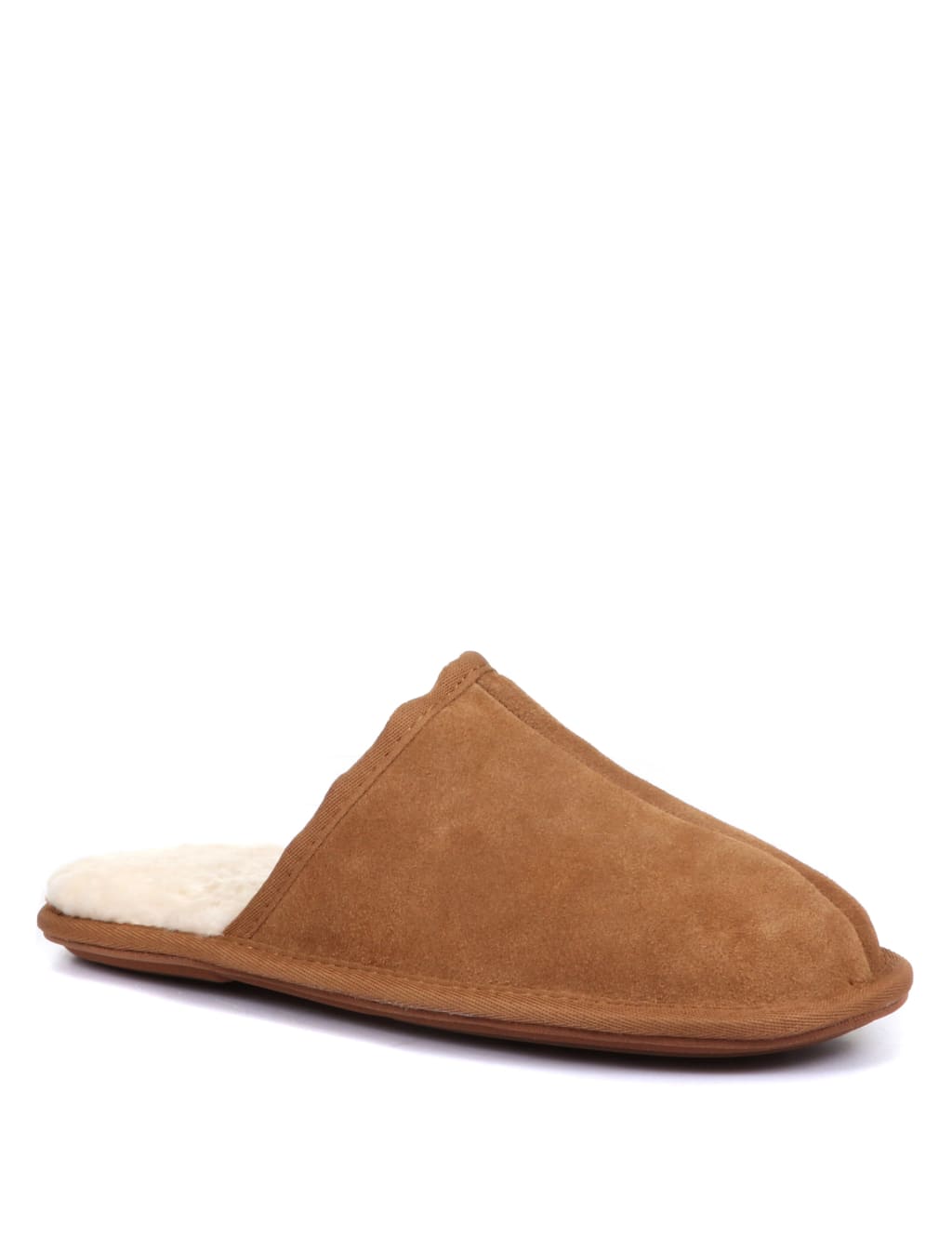 Men’s Leather Slippers |M&S | M&S