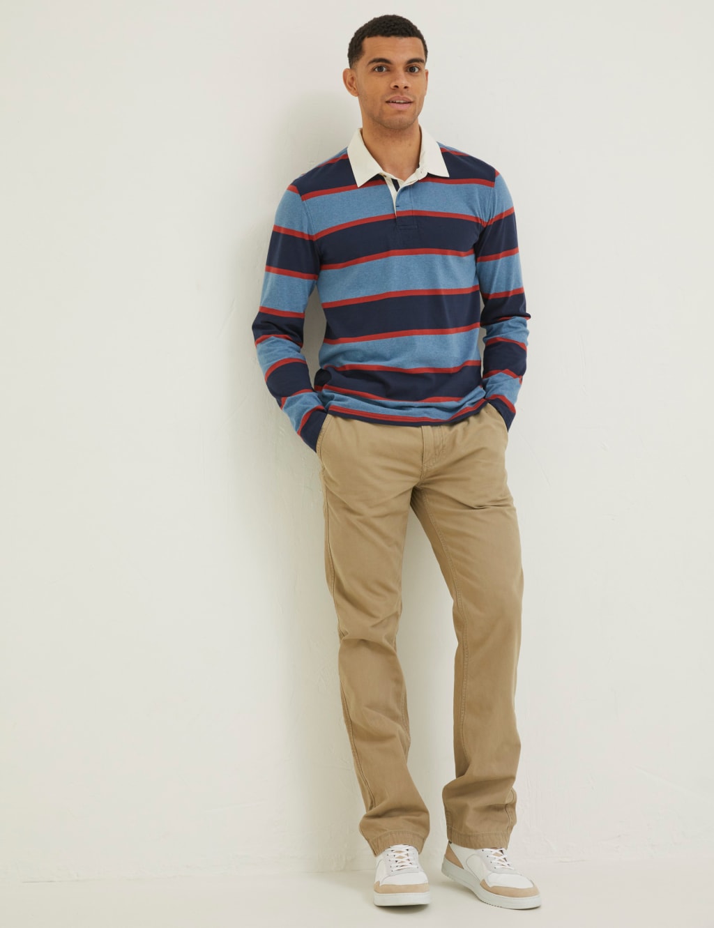 Men’s Long-Sleeved Rugby Shirts | M&S