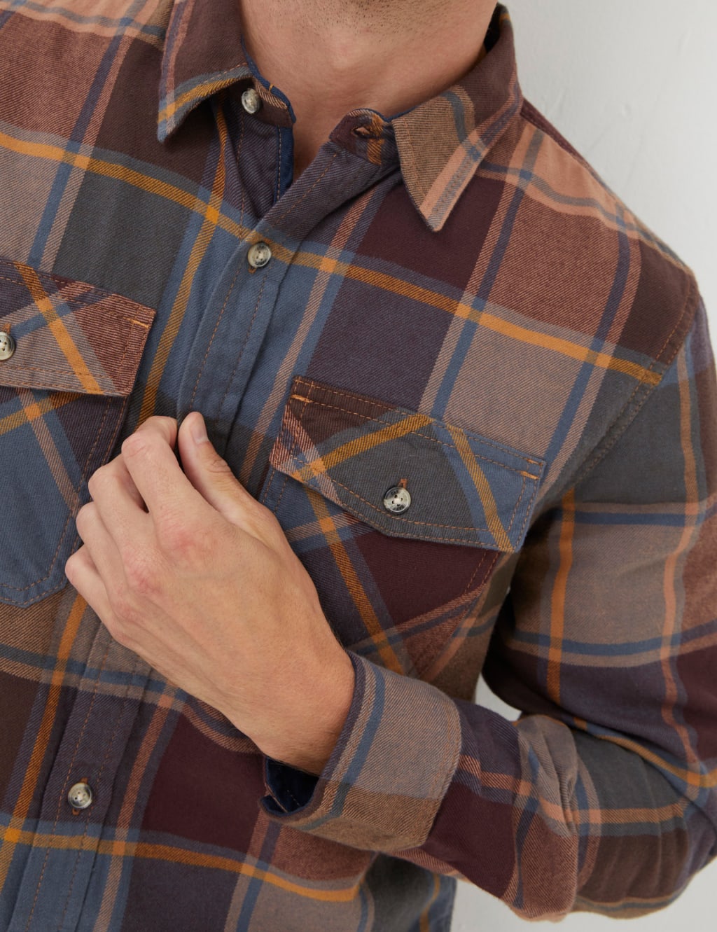 Men's Purple Shirts | M&S