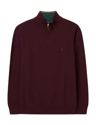 Men's Half-Zip Knitwear | M&S