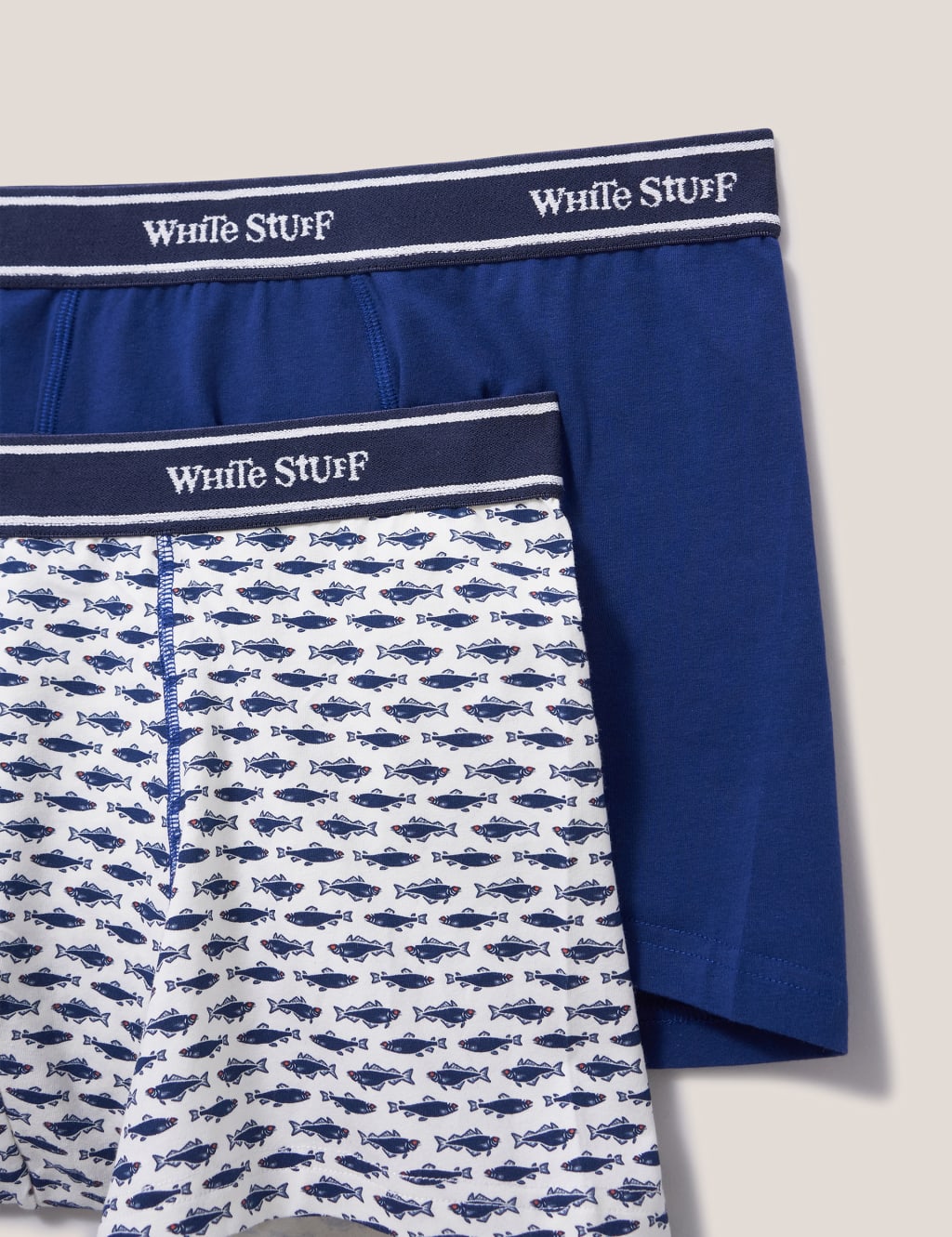 Men’s White Boxers |M&S | M&S